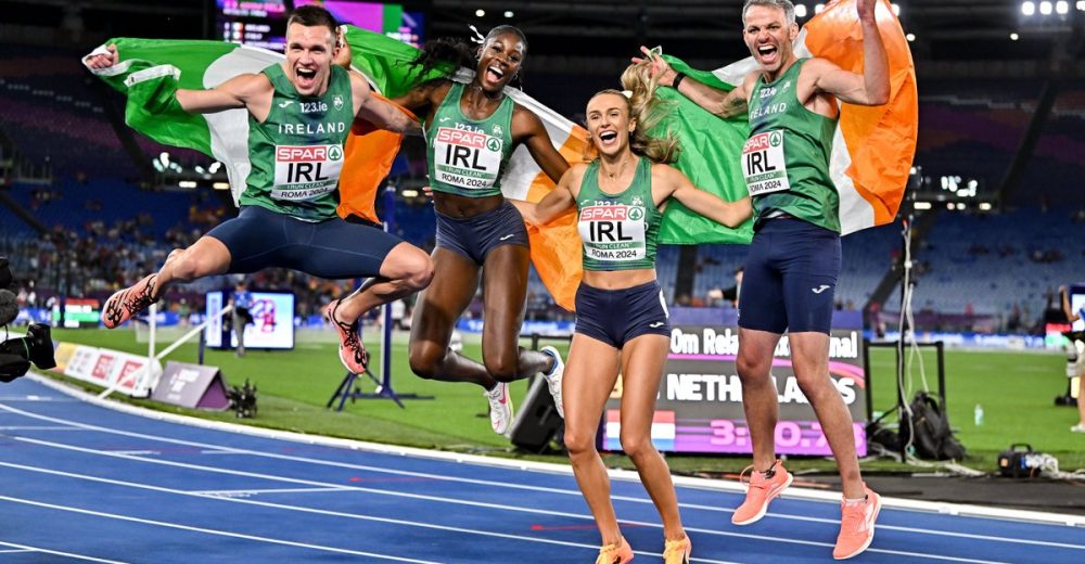 ΡΩΜΗ 2024: Φοβερή Ιρλανδία στη μεικτή 4Χ400μ! - SPORTSFEED