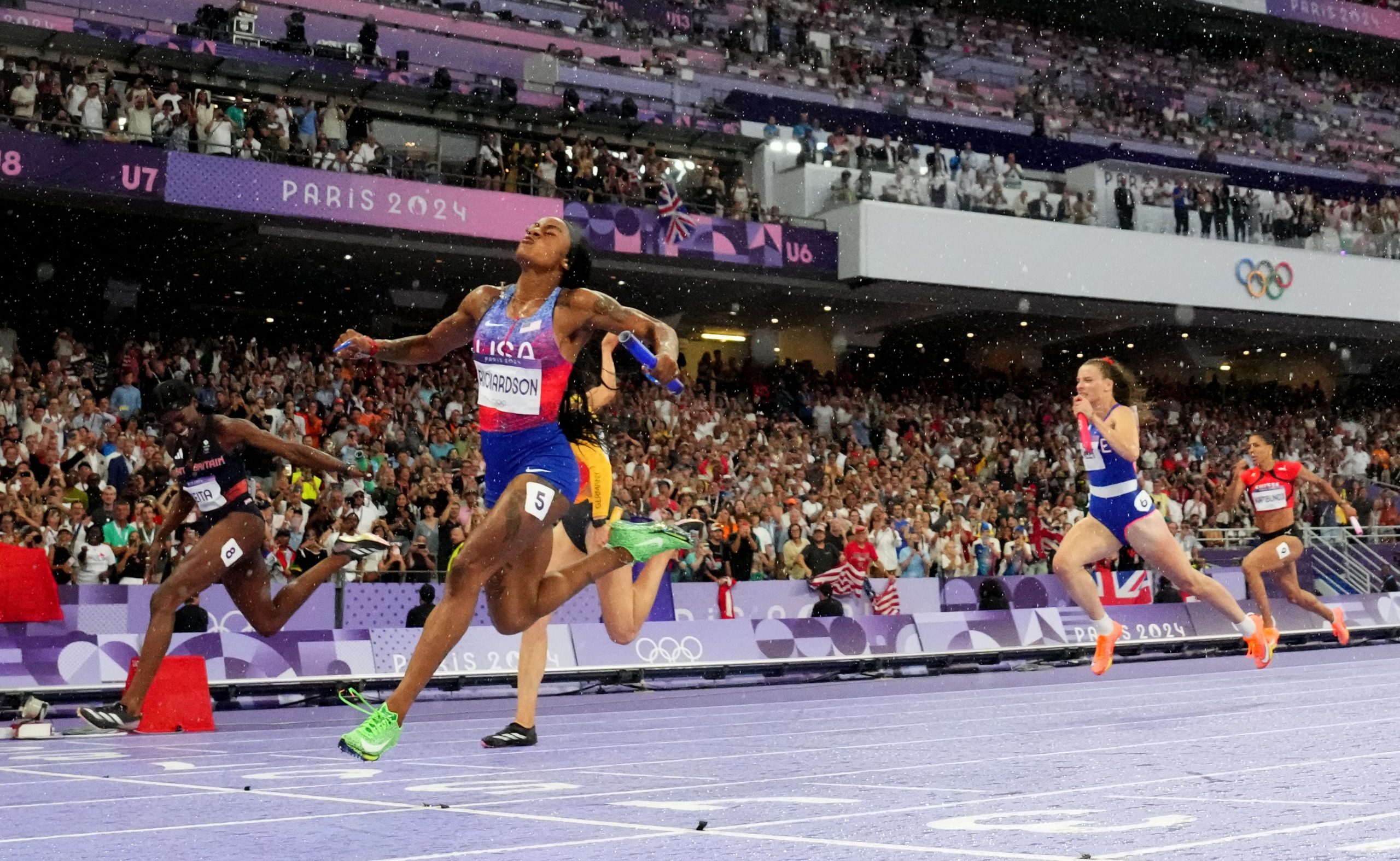 Athletics - Women's 4 x 100m Relay Final - SPORTSFEED